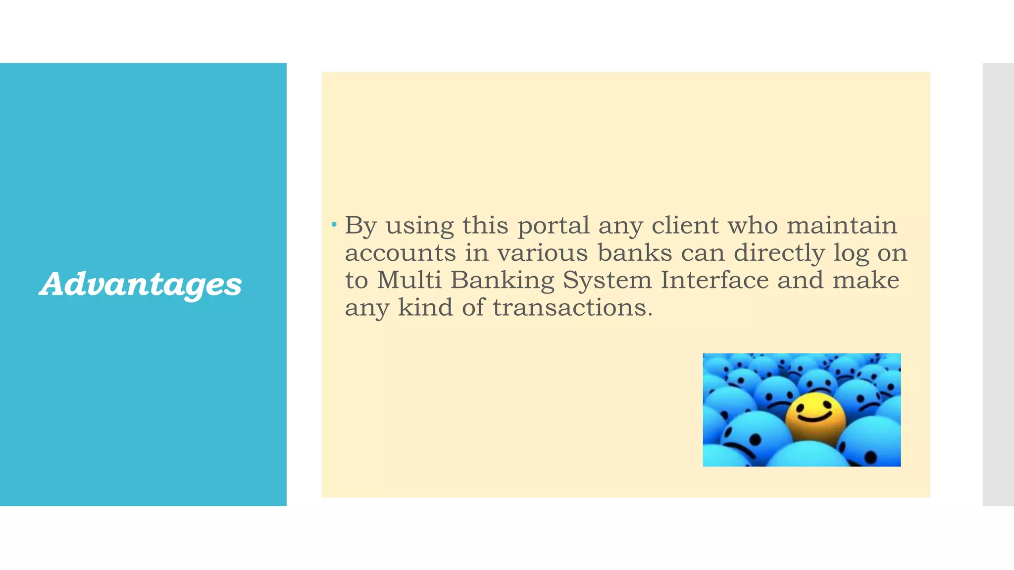 Multiple banking system | PPTX