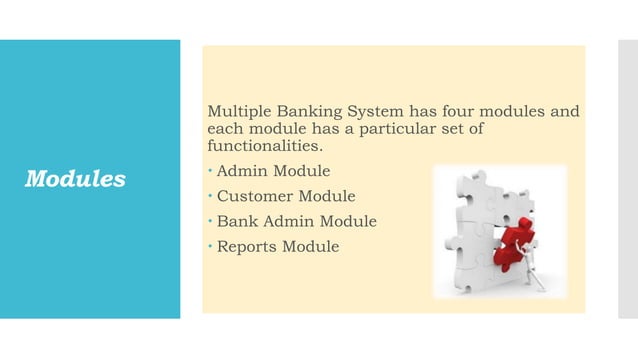 Multiple banking system | PPTX | Operating Systems | Computer Software ...