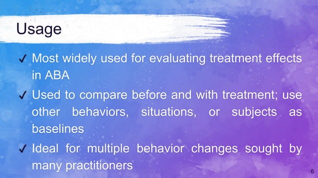 Multiple baseline design | PPTX