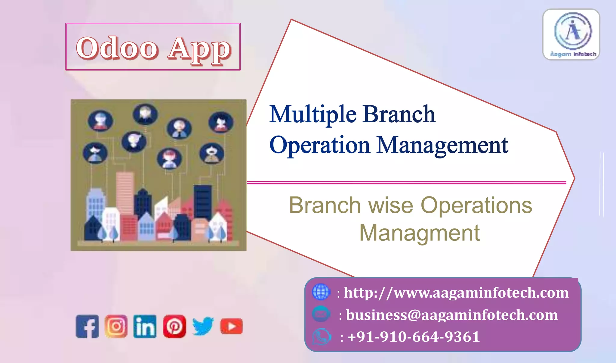 Multiple Branch operation Management Odoo App | PPTX | Computer Software and Applications ...