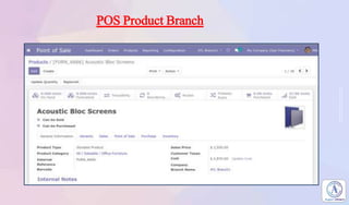 Multiple Branch operation Management Odoo App | PPTX | Computer Software and Applications ...