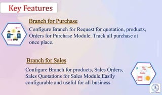 Multiple Branch operation Management Odoo App | PPTX | Computer Software and Applications ...