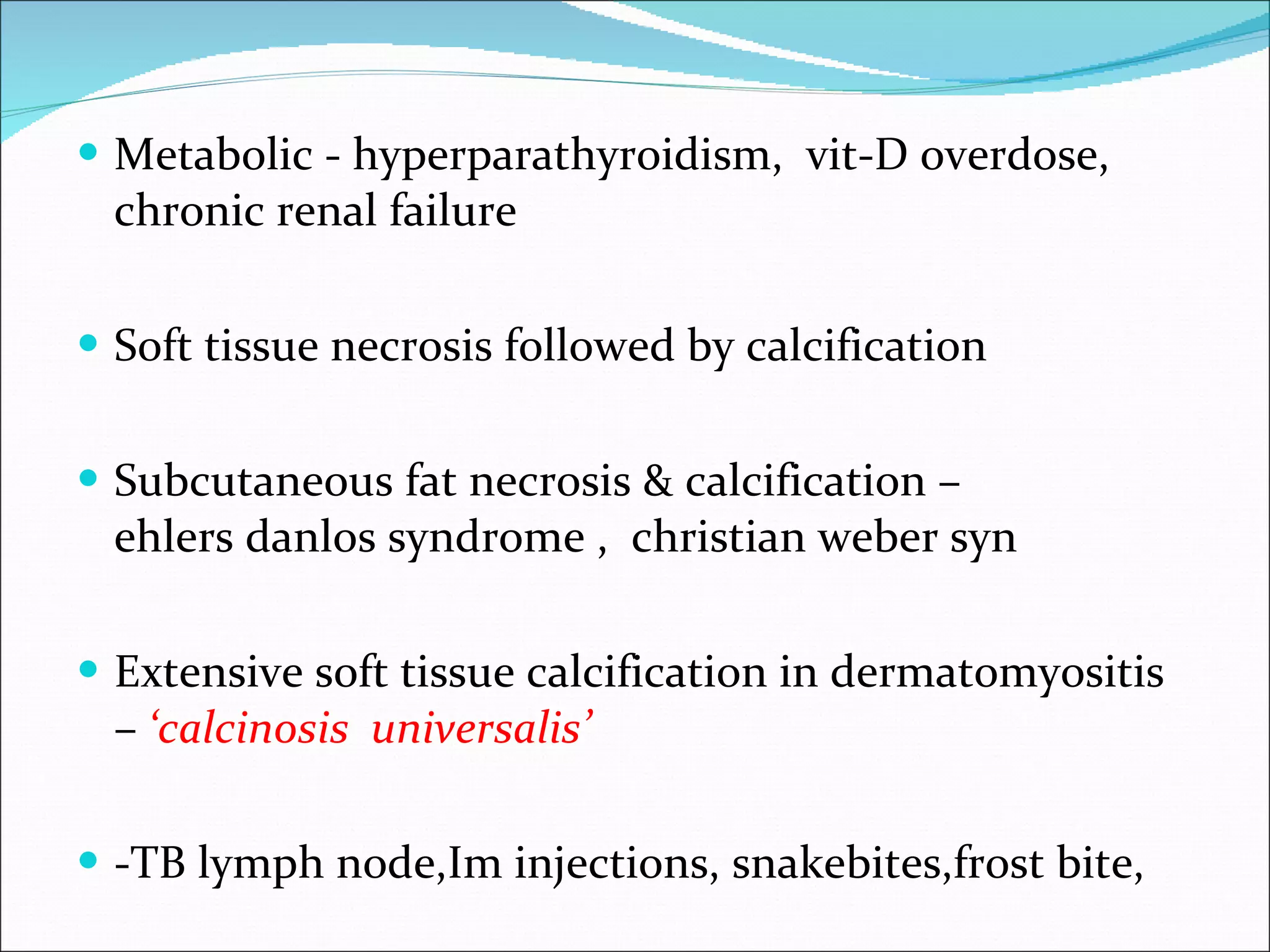 CXR: Multiple calcifications | PPT | Diseases and Conditions | Medical ...