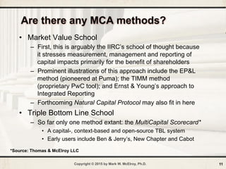 Multiple Capital Accounting: A New Paradigm for Measurement and ...
