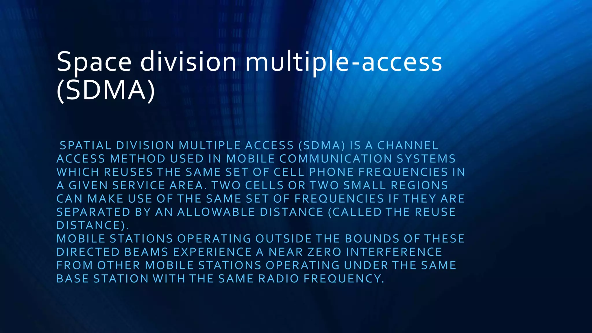 Multiple cellular techniques in cellular networks | PPTX