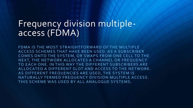 Multiple Cellular Techniques In Cellular Networks Pptx Computer Networking Computing