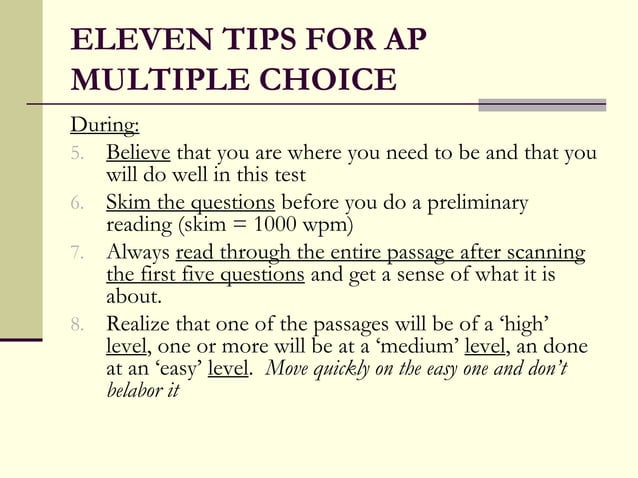 Multiple choice | PPTX
