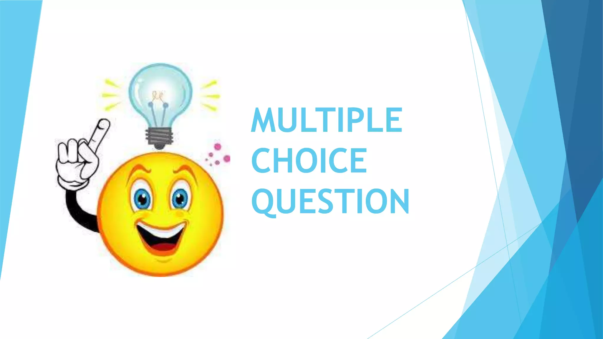 Multiple choice | PPTX