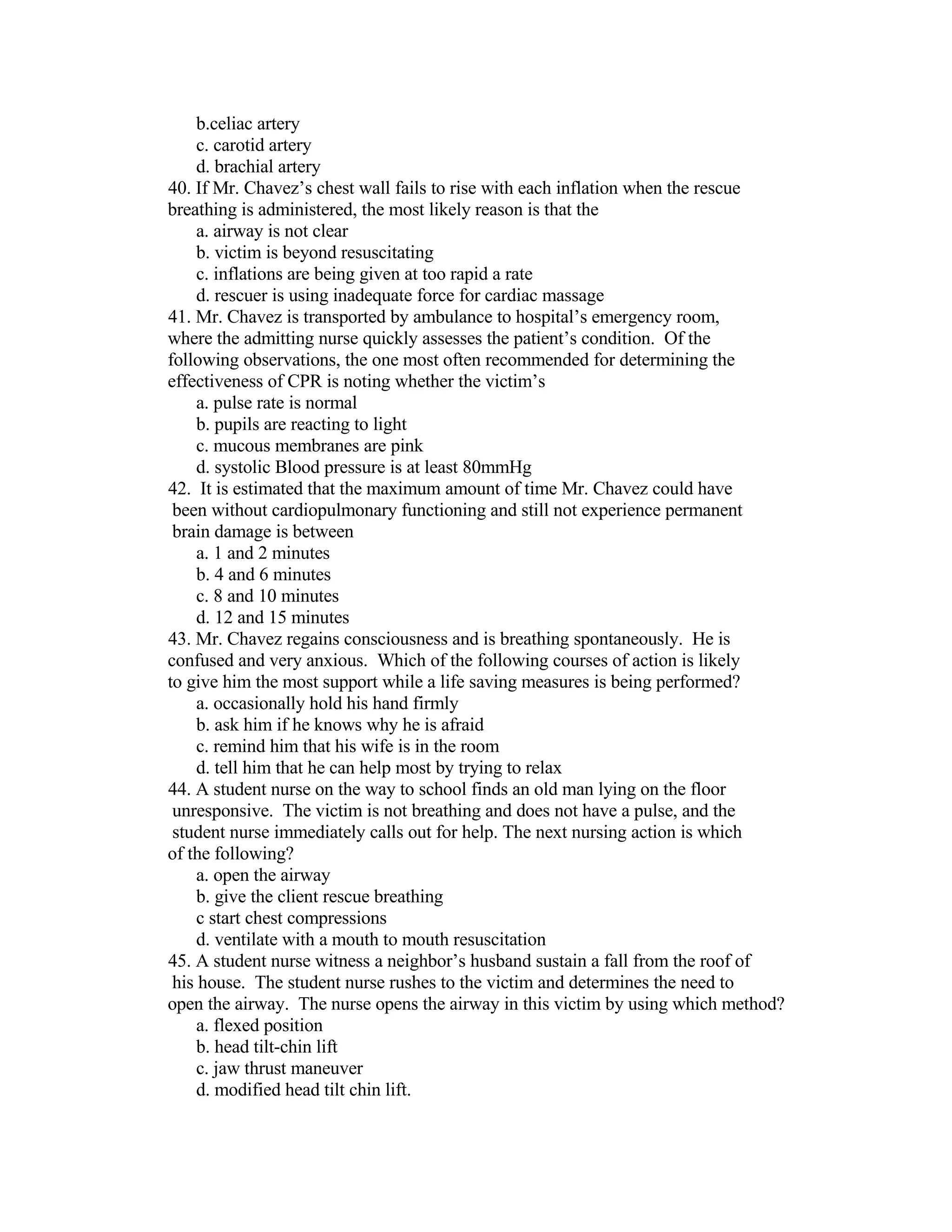 An example of Multiple Choice Fill In The Blanks for Assessment Of ...