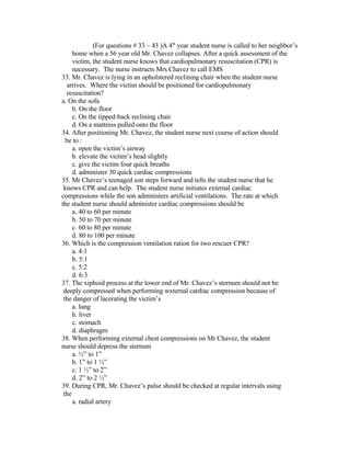 An example of Multiple Choice Fill In The Blanks for Assessment Of ...