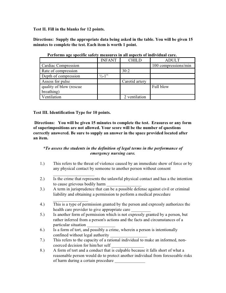 An Example Of Multiple Choice Fill In The Blanks For Assessment Of Le An Example Of Multiple Choice Fill In The Blanks For Assessment Of Le
