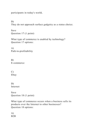 Multiple ChoiceAnswer ALL questions form this section. This sect.docx