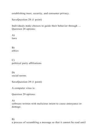 Multiple ChoiceAnswer ALL questions form this section. This sect.docx