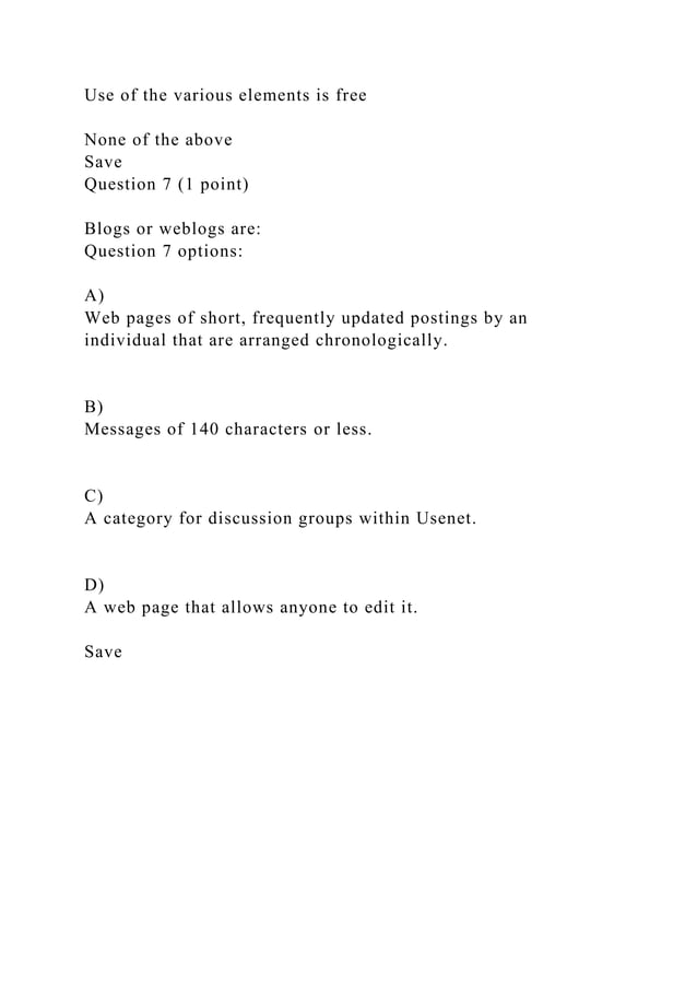 Multiple ChoiceAnswer ALL questions form this section. This sect.docx