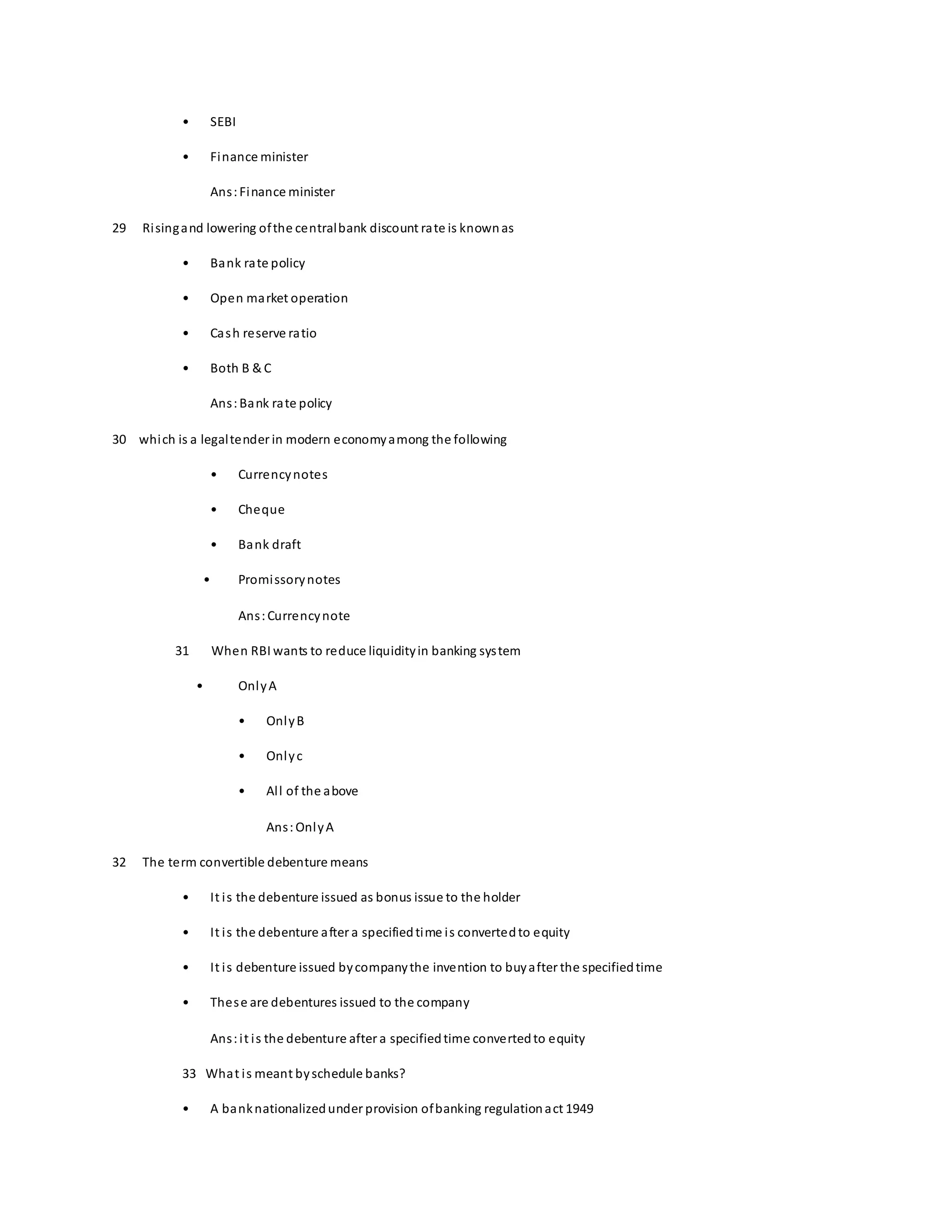 Multiple choice questions 50 | PDF