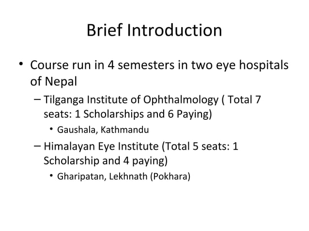 Multiple Choice Questions (MCQs) for Masters of Optometry Entrance ...