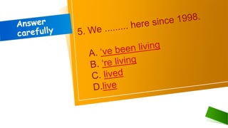 Multiple choice questions FOR UTS | PPT