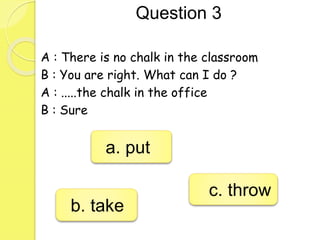 Multiple Choice for Elementary School | PPT
