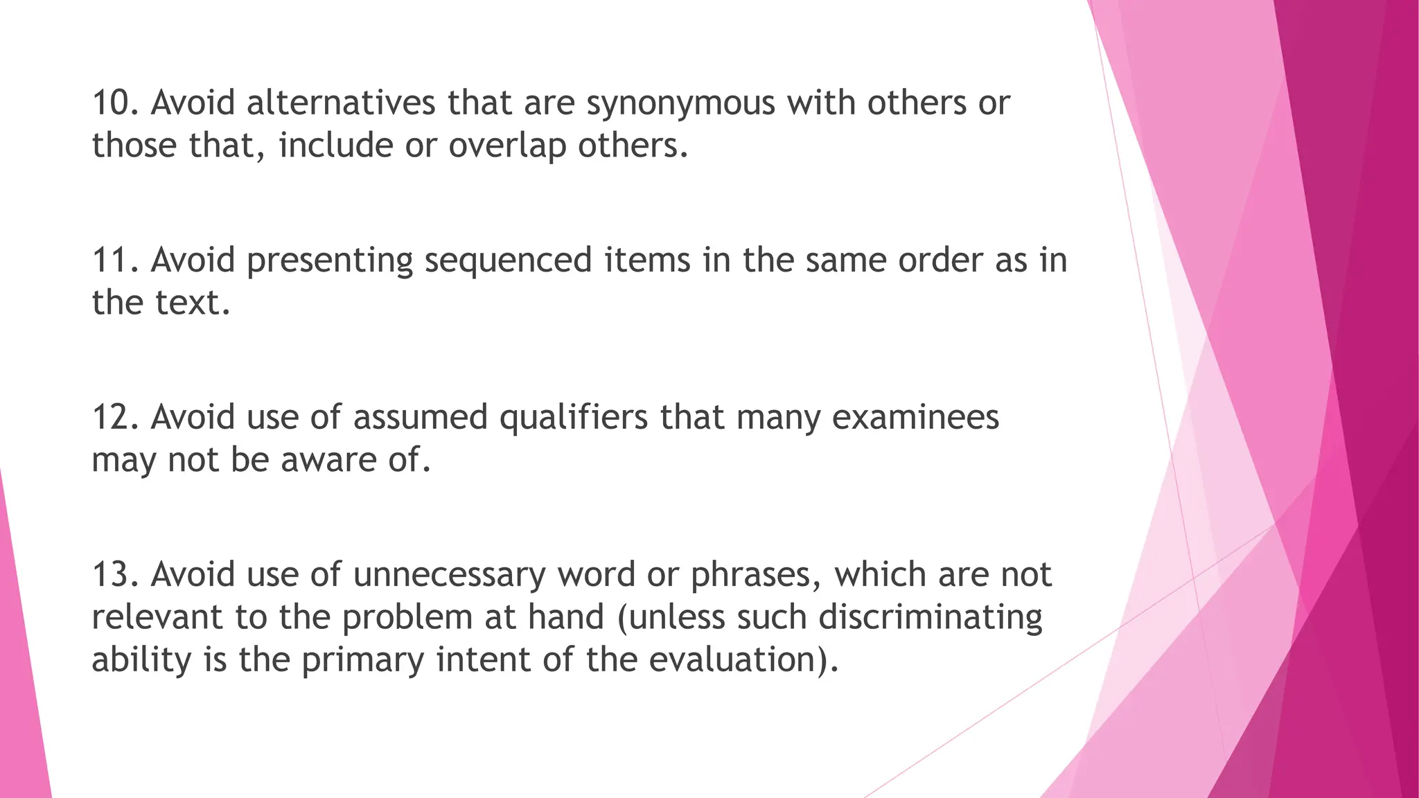 MULTIPLE CHOICE TEST AND.pptx | Free Download