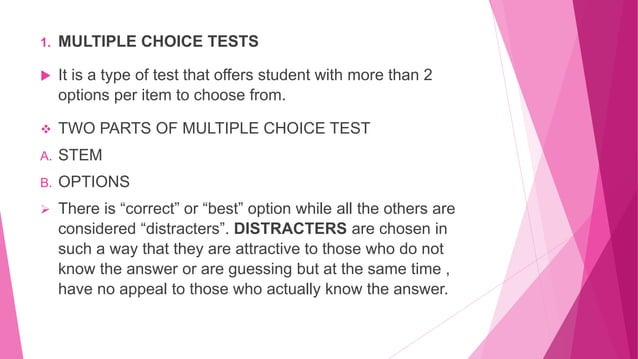 MULTIPLE CHOICE TEST AND.pptx