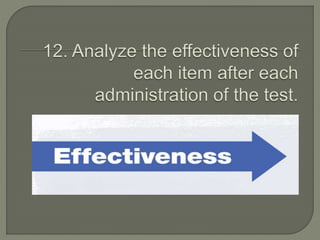 Multiple Choice Test Construction Rules | PPTX