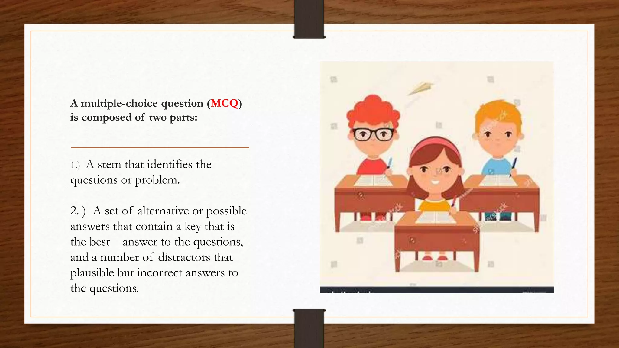 Multiple Choice Tests | PPTX