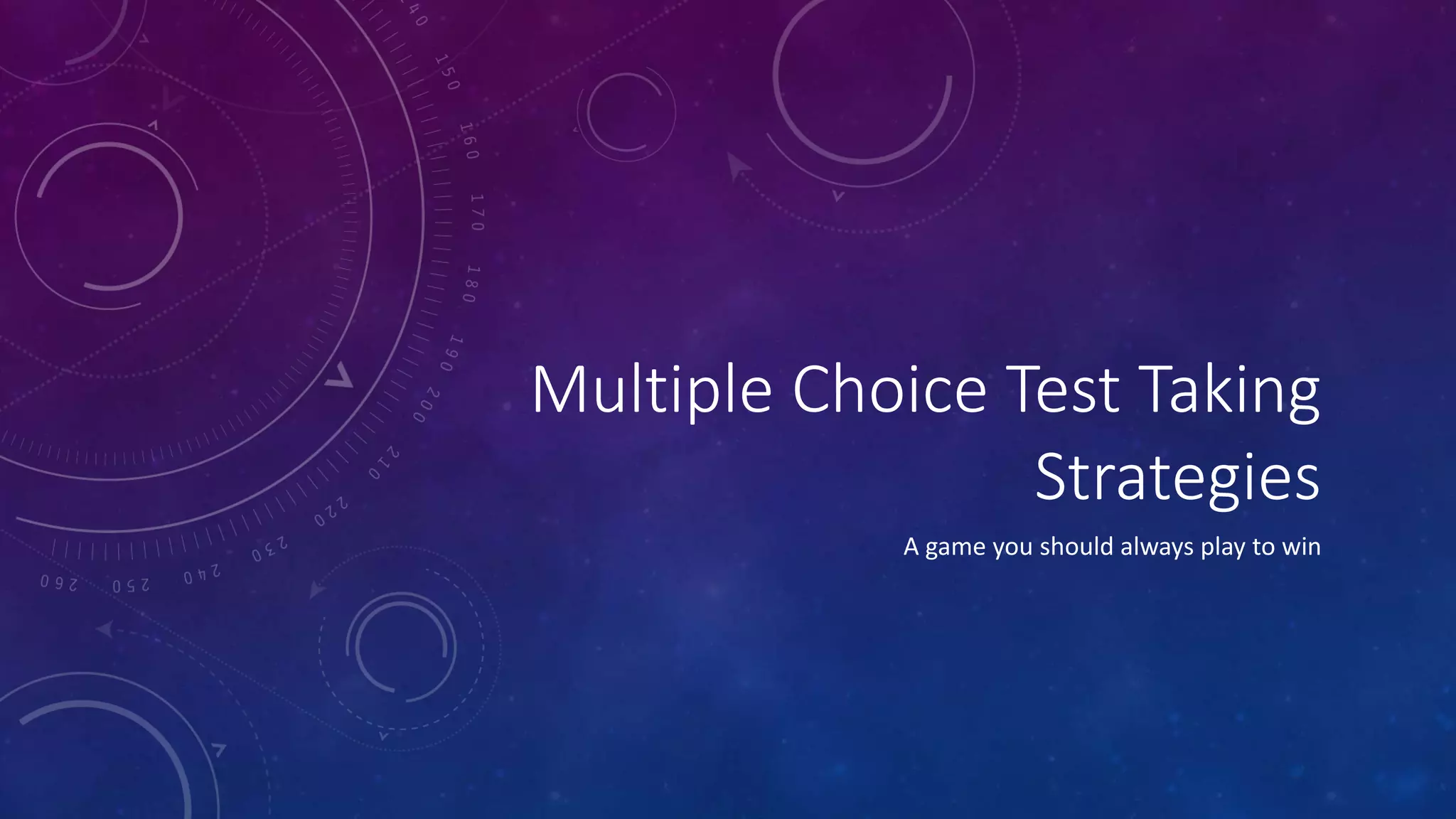 Multiple Choice Test Taking Strategies Presentation.pptx