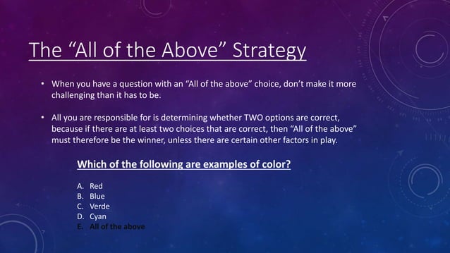 Multiple Choice Test Taking Strategies Presentation.pptx