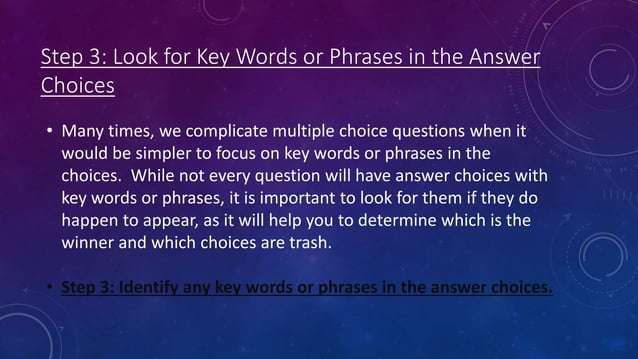 Multiple Choice Test Taking Strategies Presentation.pptx