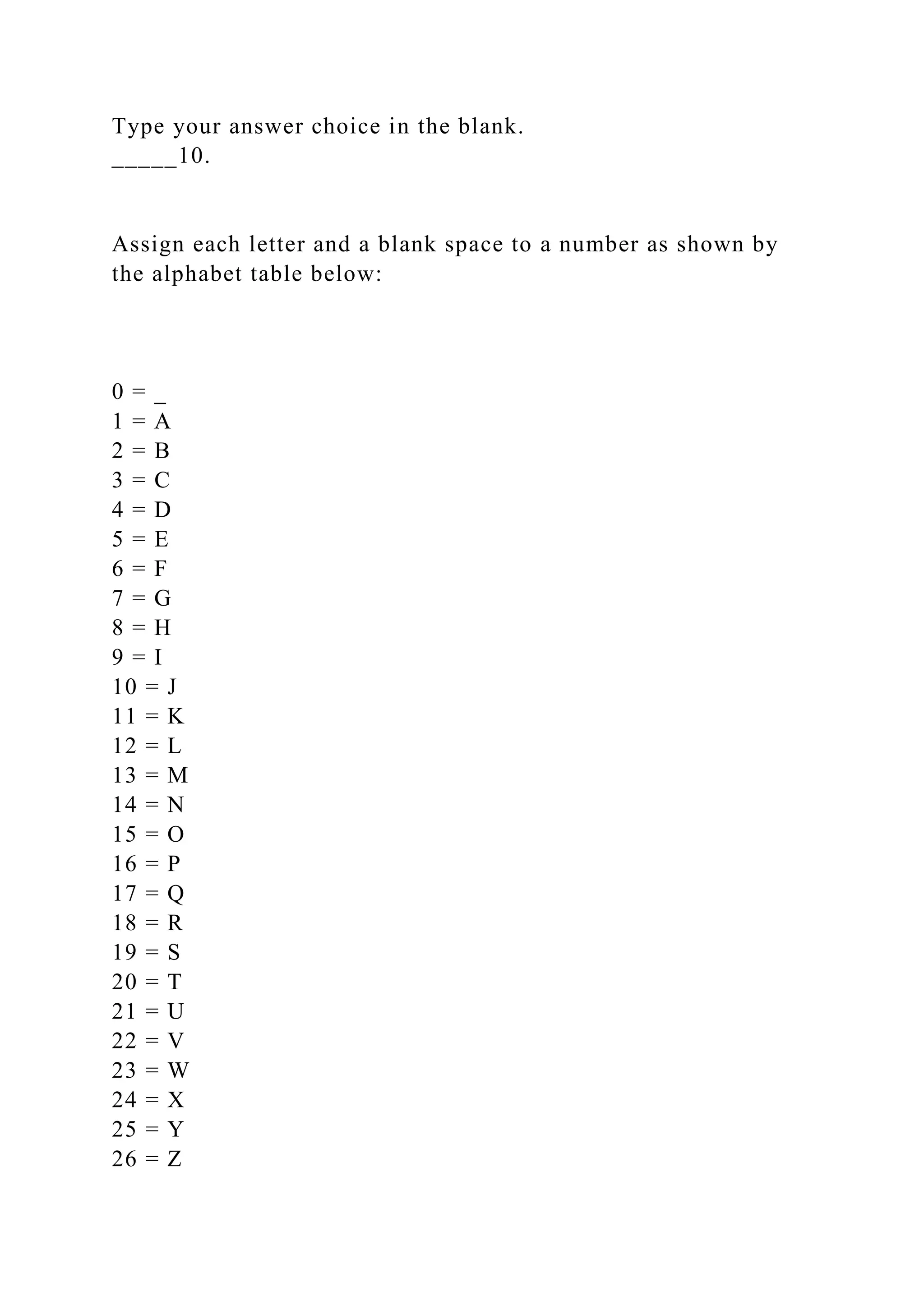 Multiple Choice Type your answer choice in the blank.__.docx