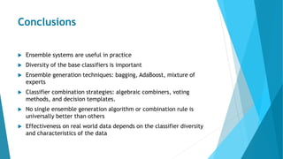 Multiple Classifier Systems | PPT