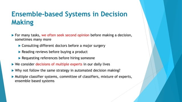 Multiple Classifier Systems | PPT