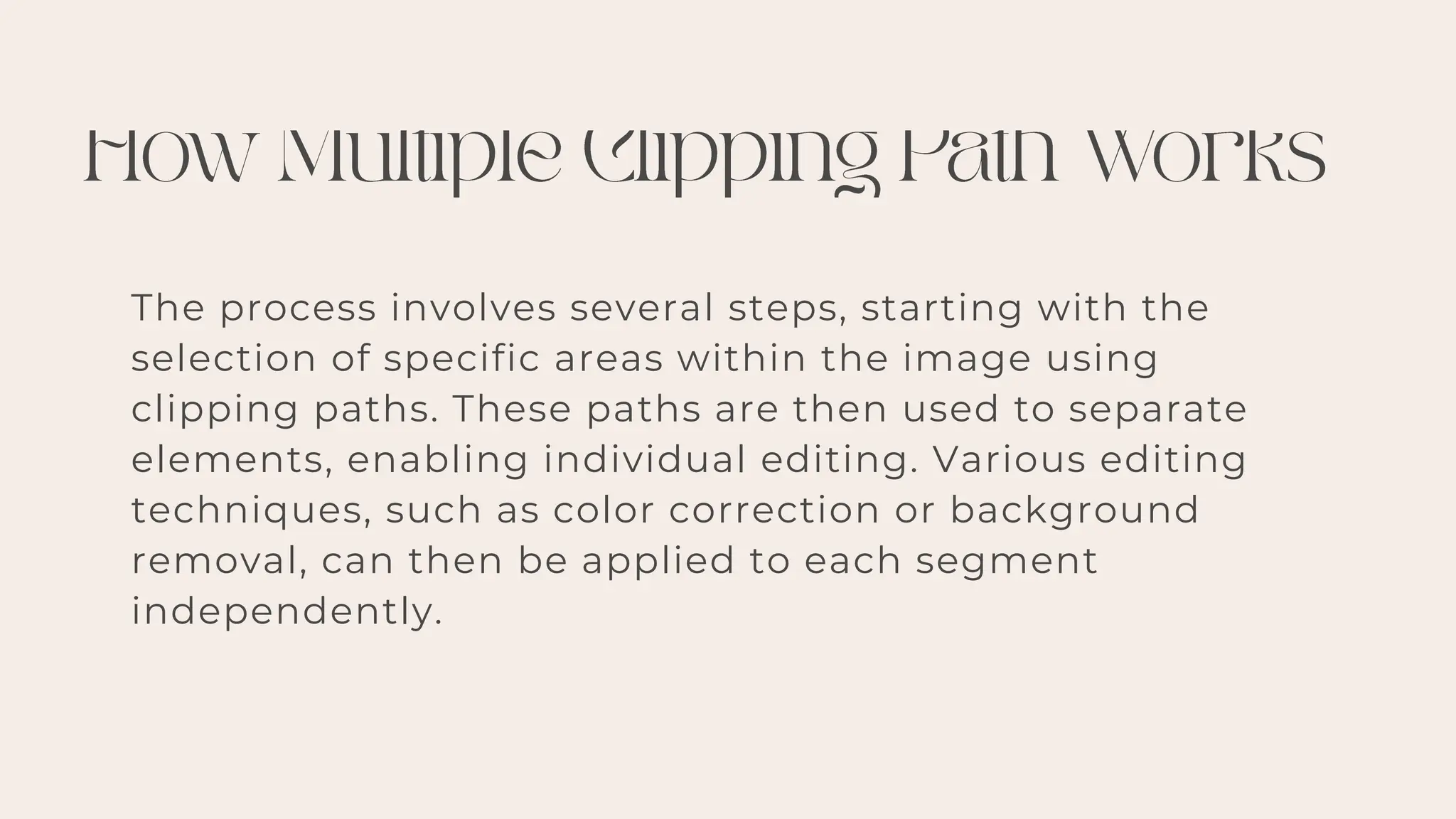 Multiple Clipping Path Service -ClippingNext.pptx