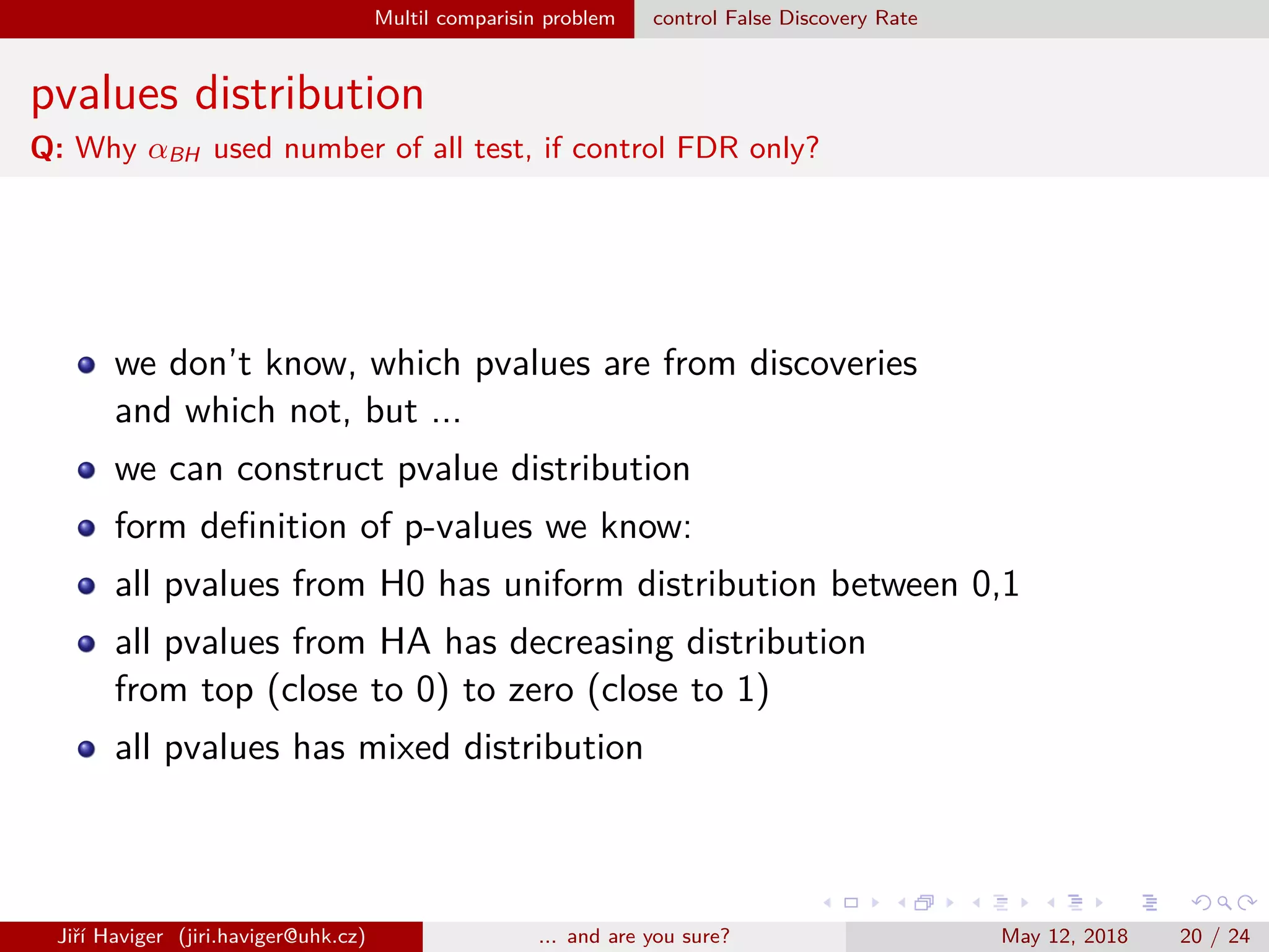 Multiple comparison problem | PDF