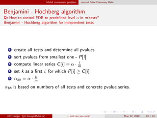 Multiple comparison problem | PDF