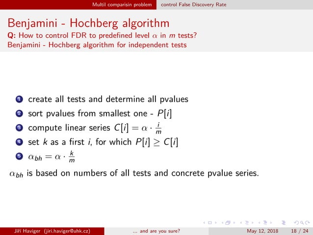 Multiple comparison problem | PDF