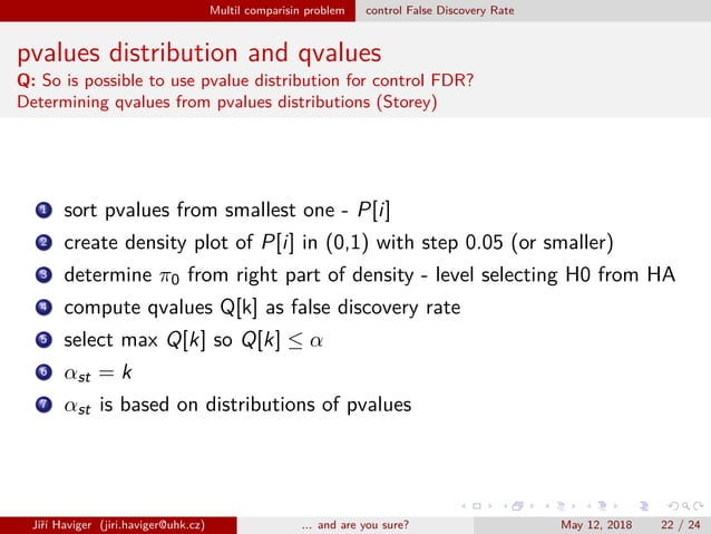Multiple comparison problem | PDF
