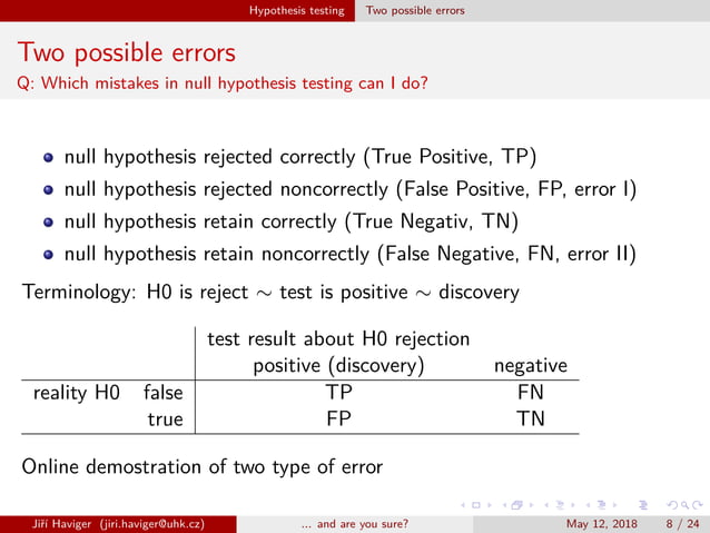 Multiple comparison problem | PDF