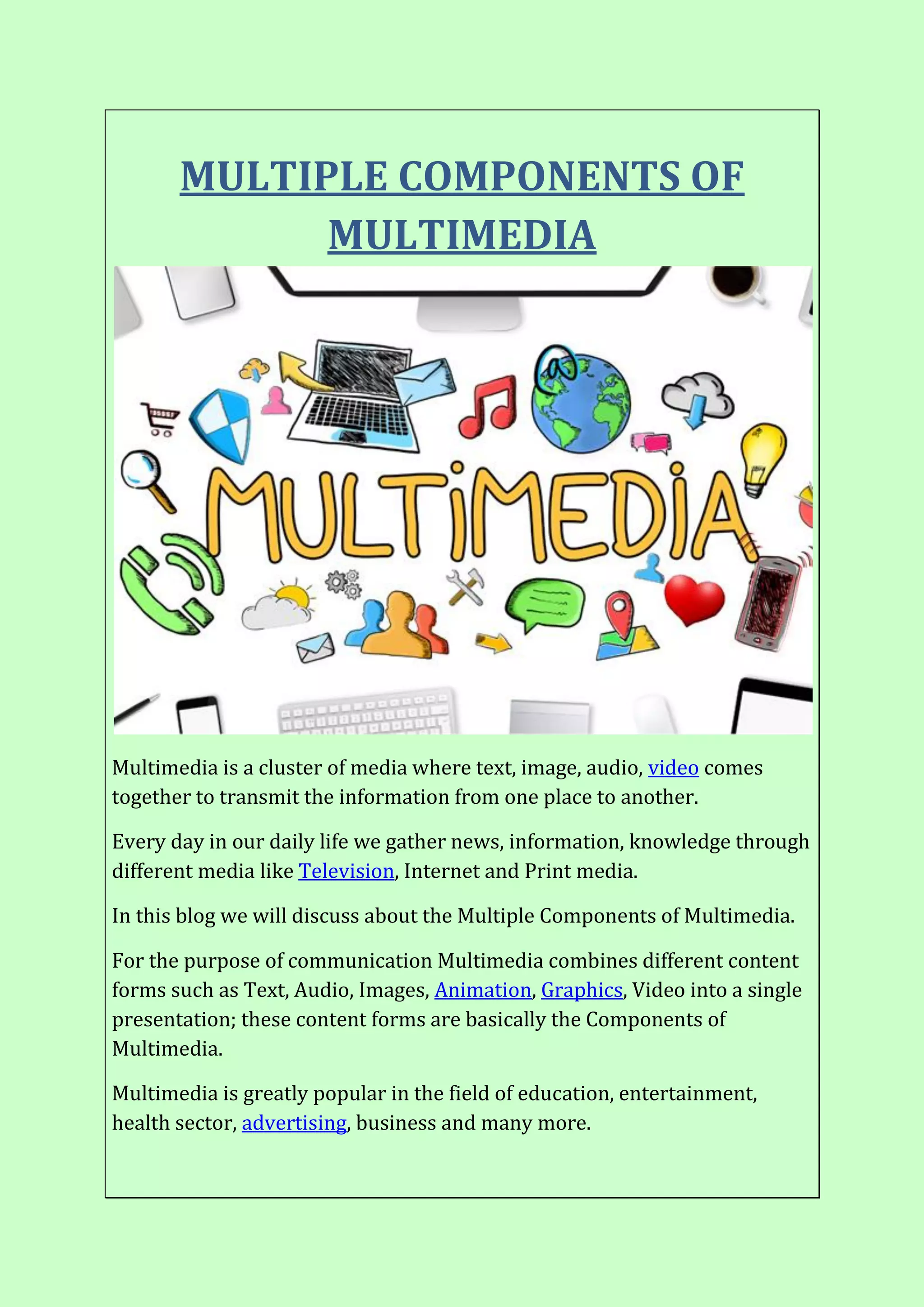 Componente Multimedia
