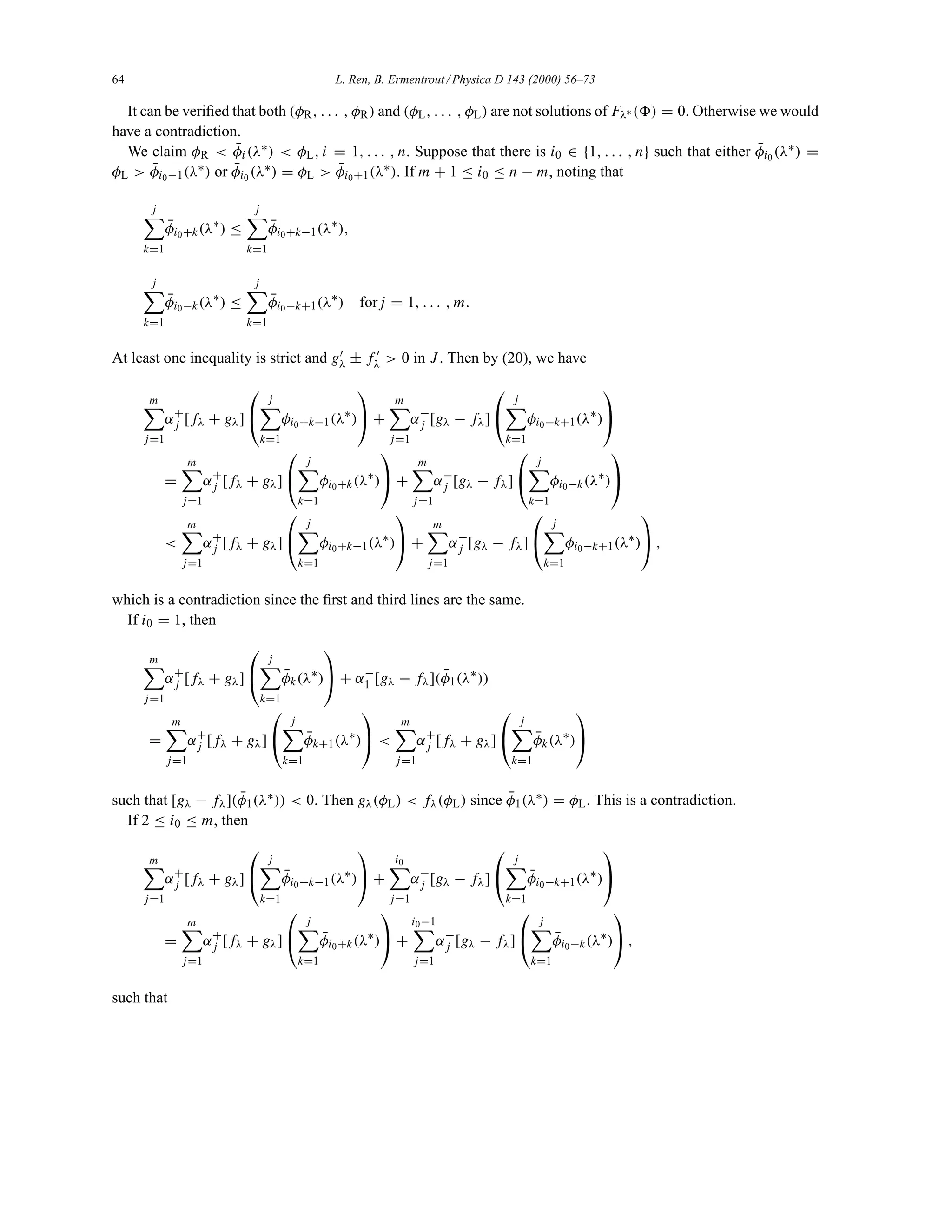 Phase locking in chains of multiple-coupled oscillators | PDF