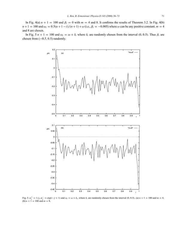 Phase locking in chains of multiple-coupled oscillators | PDF