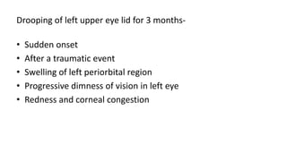 A 45 year old women with Multiple cranial nerve palsy.pptx