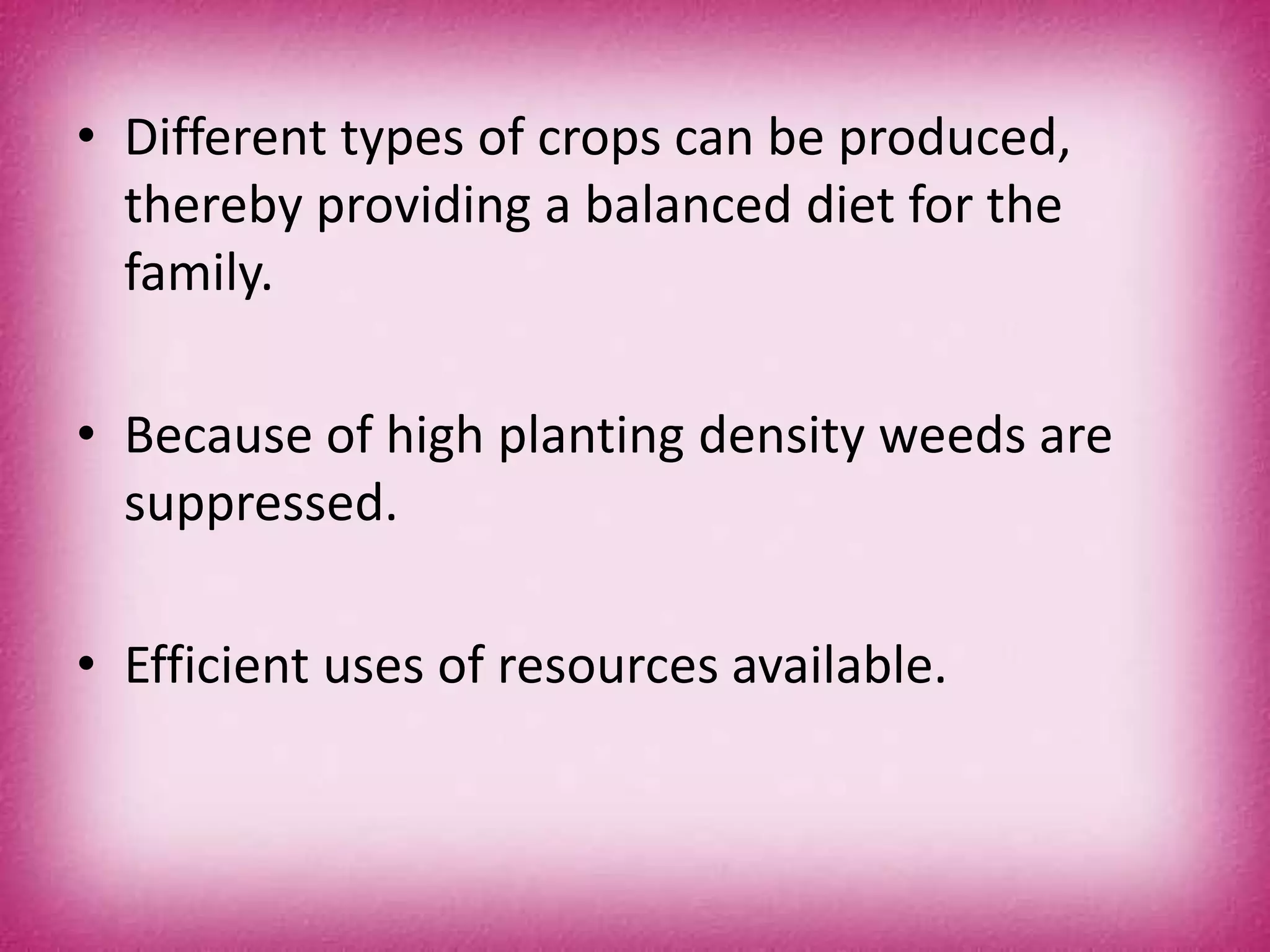 Multiple cropping systems | PPTX