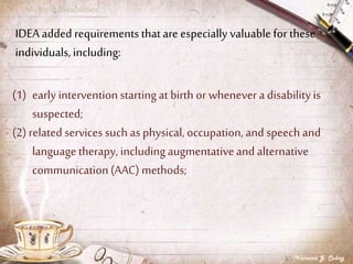 Multiple disabilities | PPTX