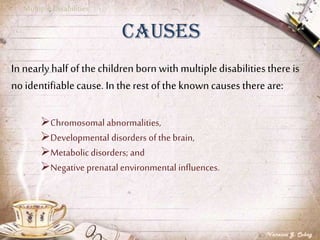 Multiple disabilities | PPTX