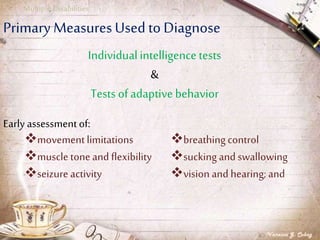 Multiple disabilities | PPTX