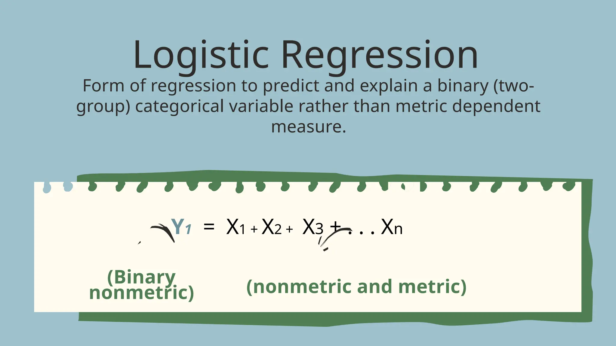 multiple discriminant analysis-logistic regression.pptx | Personal Finance