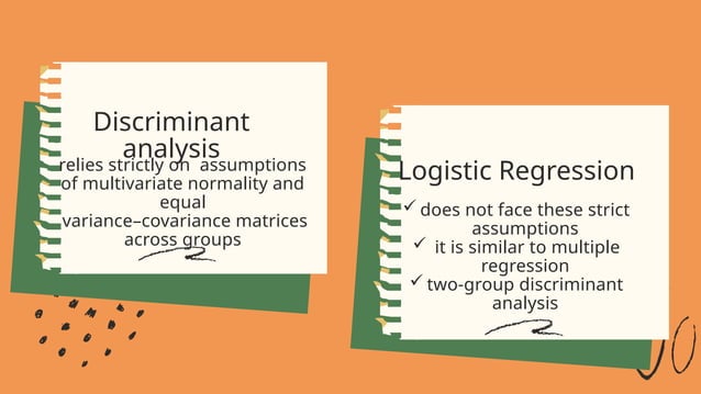 multiple discriminant analysis-logistic regression.pptx | Personal Finance