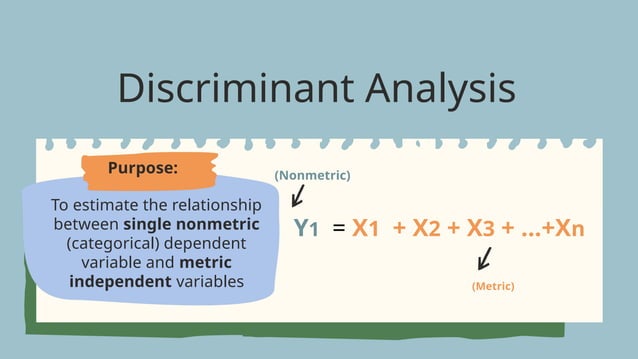 multiple discriminant analysis-logistic regression.pptx | Personal Finance