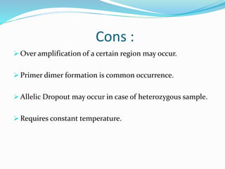 Multiple displacement amplification | PPTX